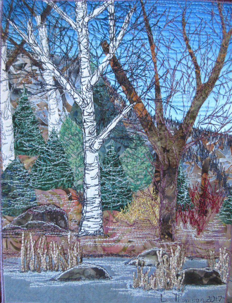 Lee Thomson – fabric, fiber, stitch: art