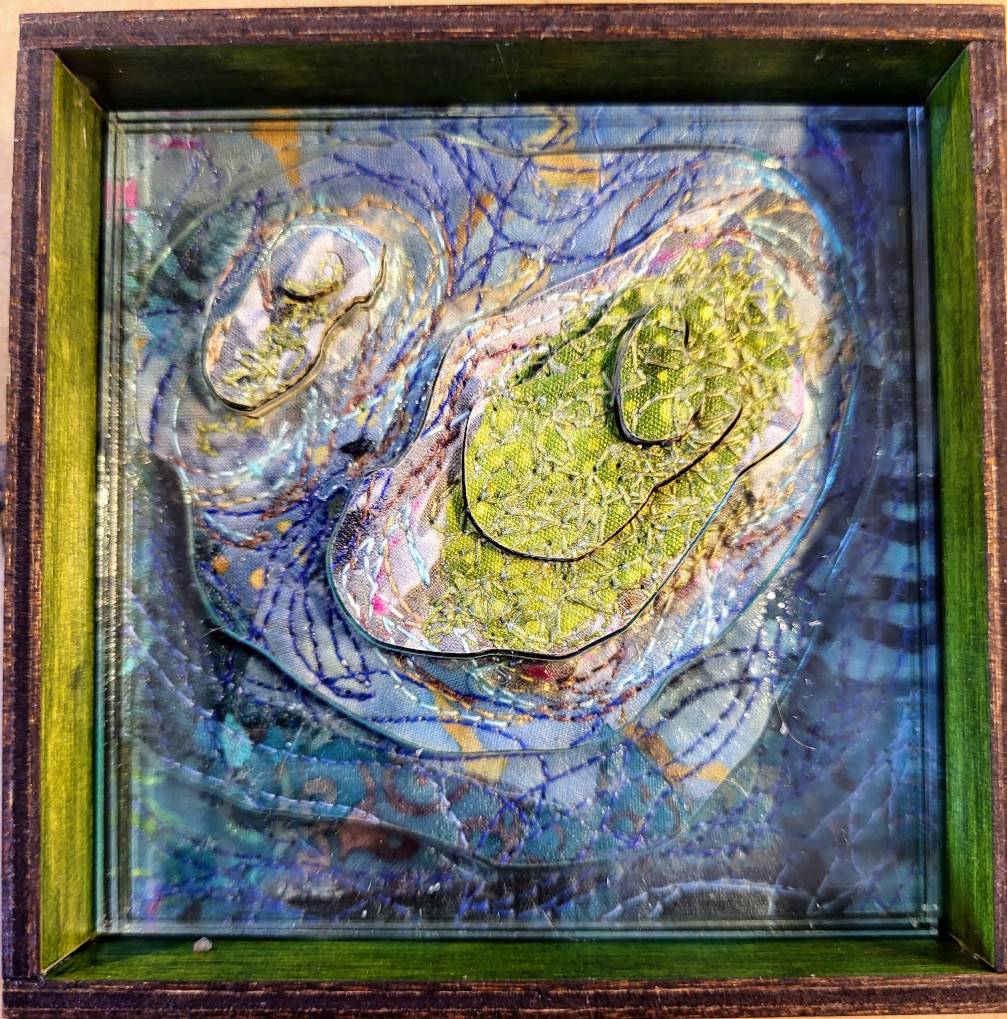 Lee Thomson – fabric, fiber, stitch: art